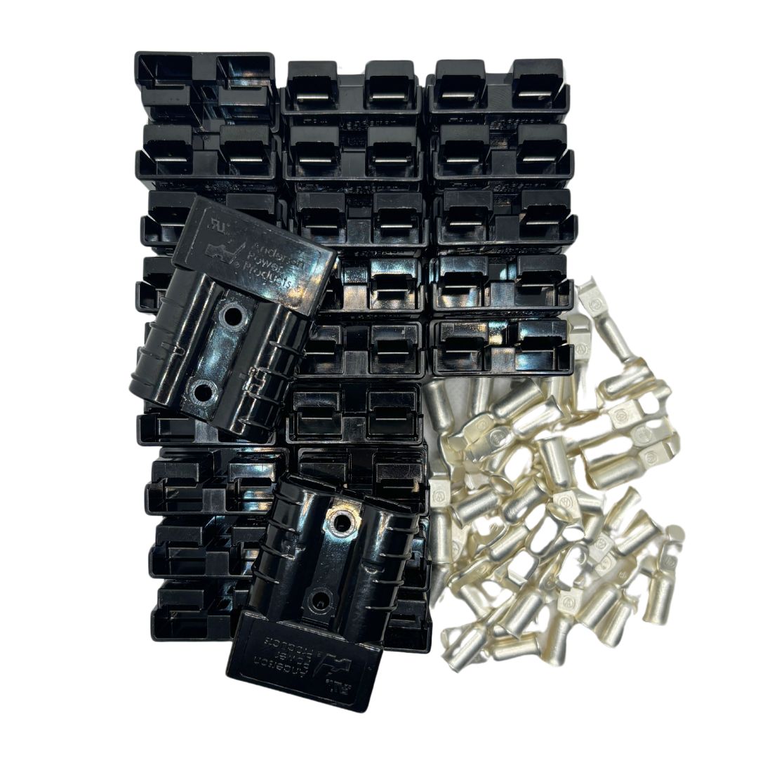 Genuine Anderson Plug - BLACK Bulk 25 Pack – JTS 12 Volt