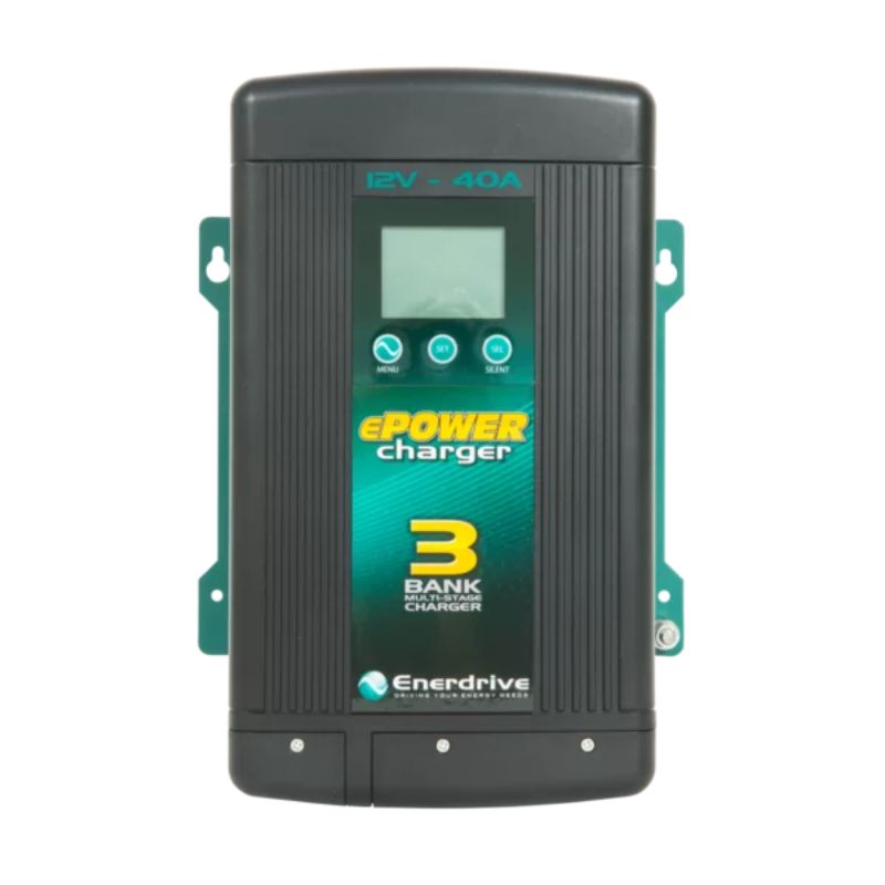 ENERDRIVE 40 Amp 240 Volt Charger for Lithium, Gel, Flooded and AGM ...