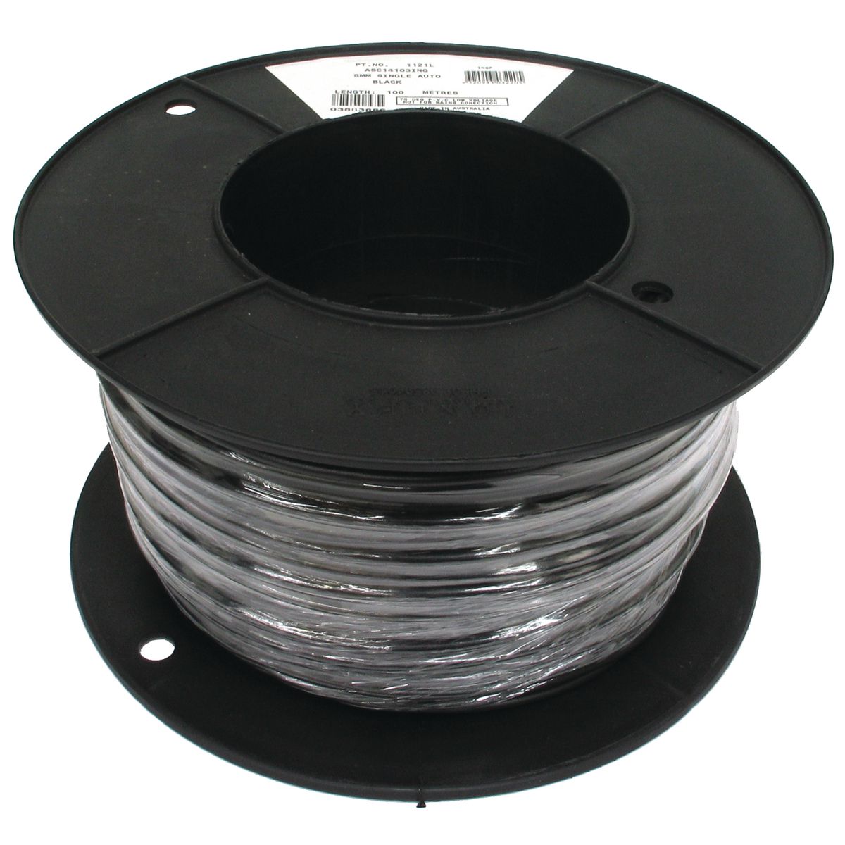 5mm Single Core Cable - Black - Sold Per Metre – JTS 12 Volt