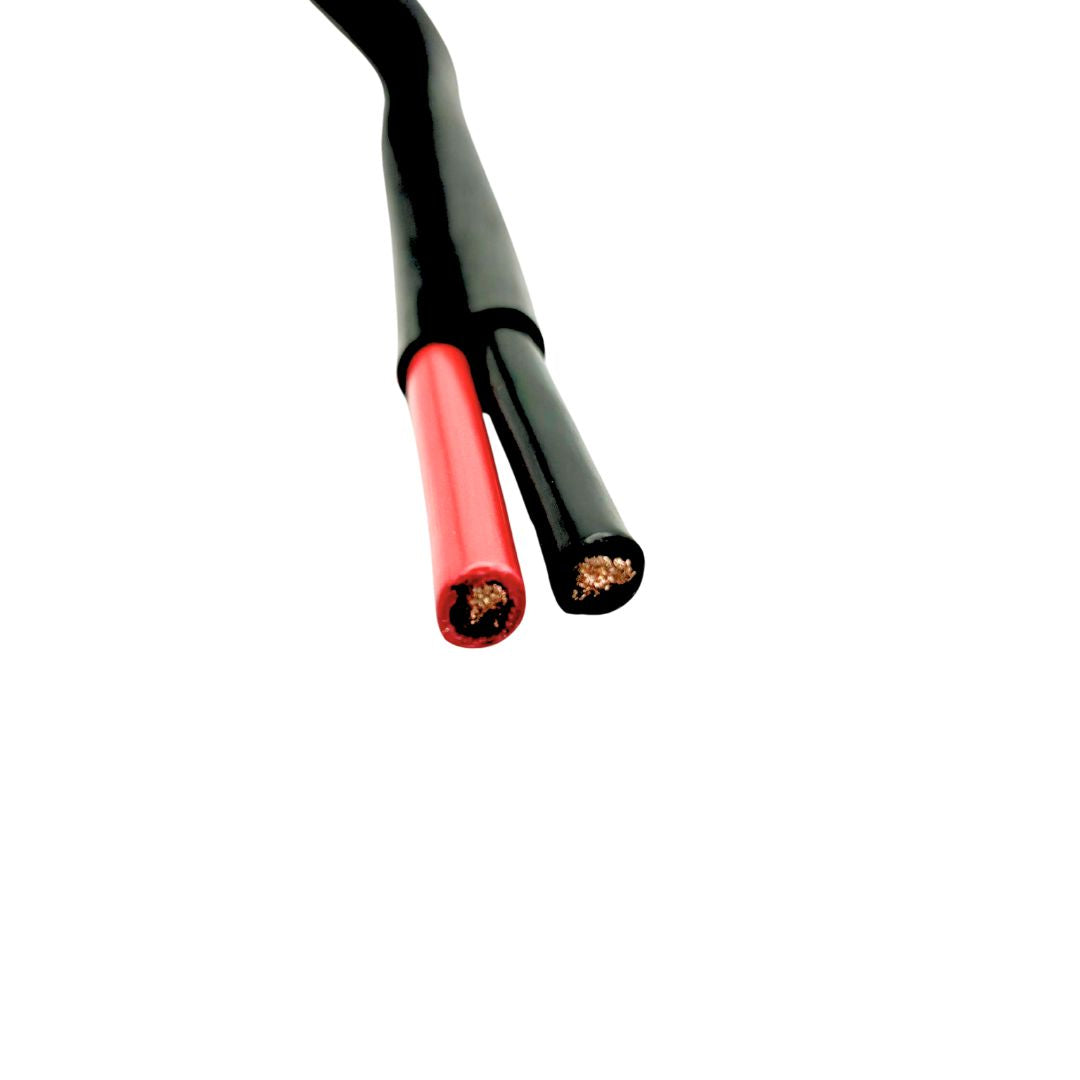 6 B&S Twin Core Cable - Red/Black - Sold Per Metre – JTS 12 Volt
